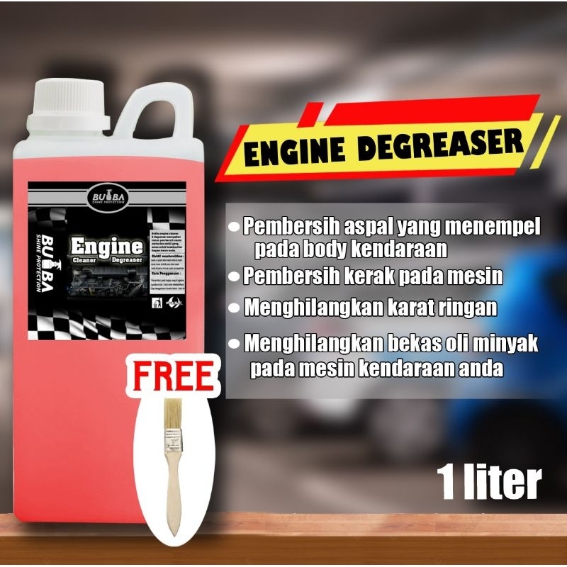 Jual Bubba Engine Degreaser Cairan pembersih kerak karat blok mesin Kemasan Jerigen 1 Liter ...