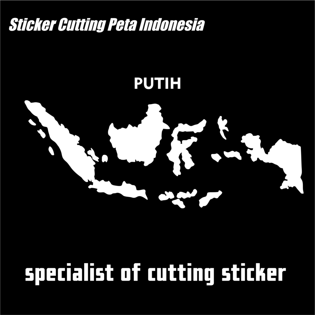 Jual stiker peta indonesia sticker cutting | Shopee Indonesia