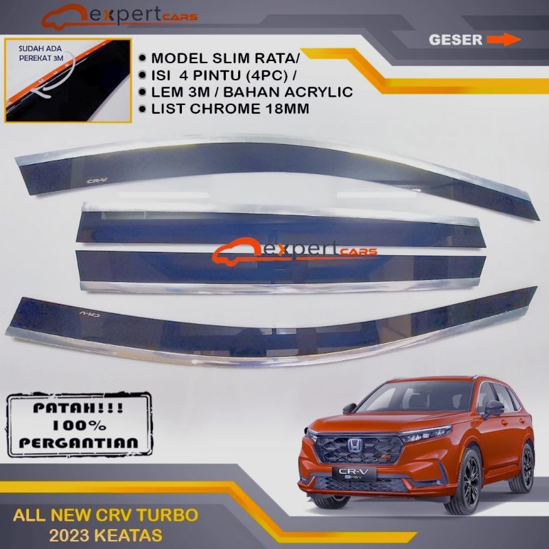 Jual TALANG AIR CRV GEN 6 2023 2024 GEN 6 MODEL LIST CROUM | Shopee ...