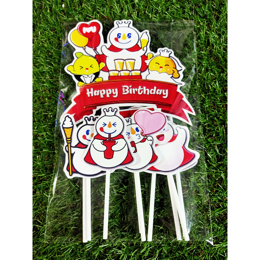 Jual Topper cake Mixue happy birthday | Shopee Indonesia