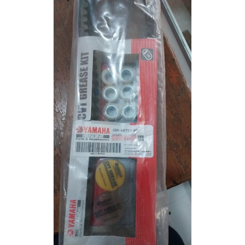 Jual CVT Grease Kit / Satu Set onderdil CVT ( VenBelt, Roller CVT ...