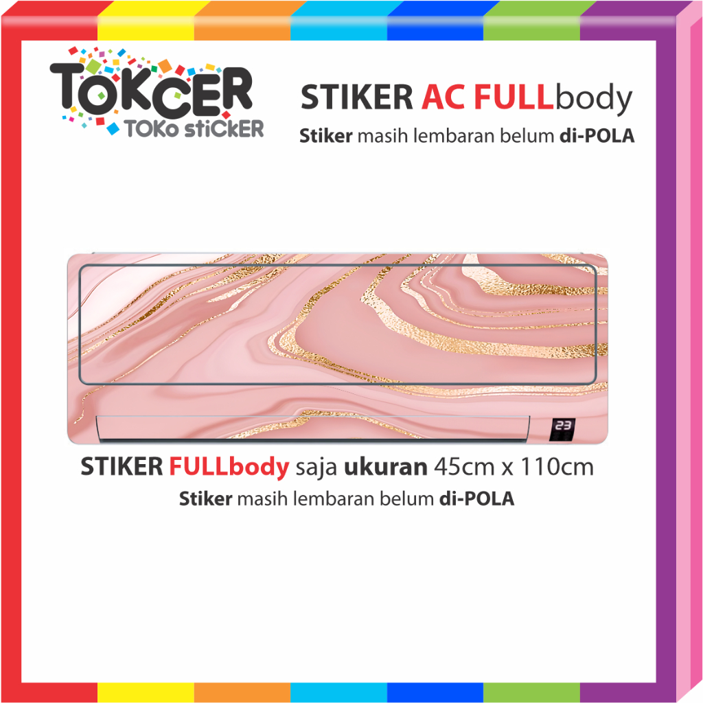 Jual Stiker Kulkas/Stiker Kompor/Stiker Magicom Motif Marmer PINK ...