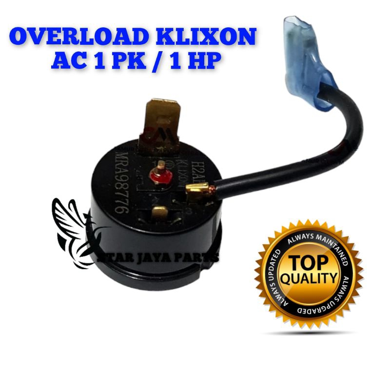 Jual Overload Klixon AC 1 Pk bulat Air Conditioner bimetal kompresor aircon over load | Shopee ...