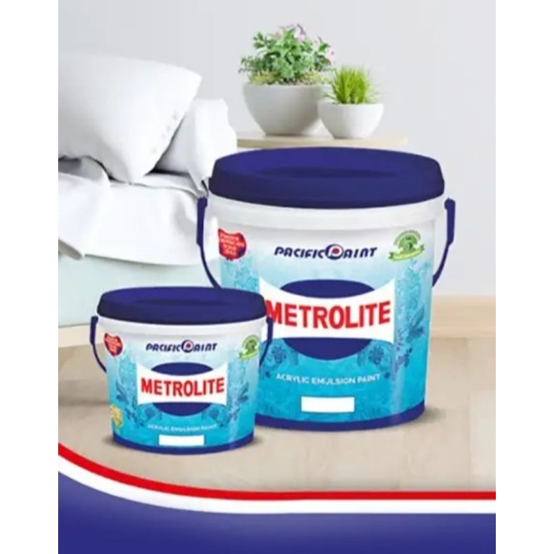 Jual CAT TEMBOK METROLITE 3 LITER (5 KG) | Shopee Indonesia