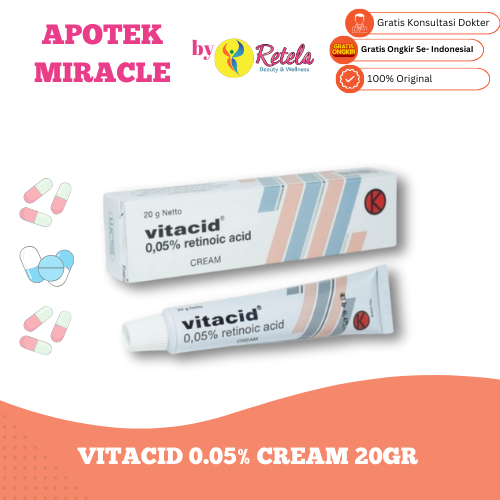 Jual VITACID 0.05% CREAM 20GR | Shopee Indonesia