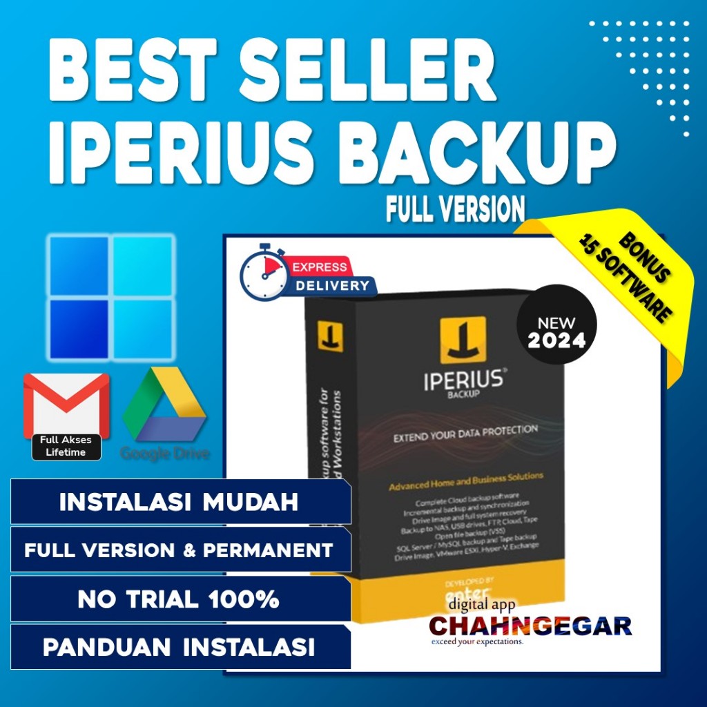 Jual Iperius Backup 2024 Full Lisensi Lifetime Software backup manager | Shopee Indonesia