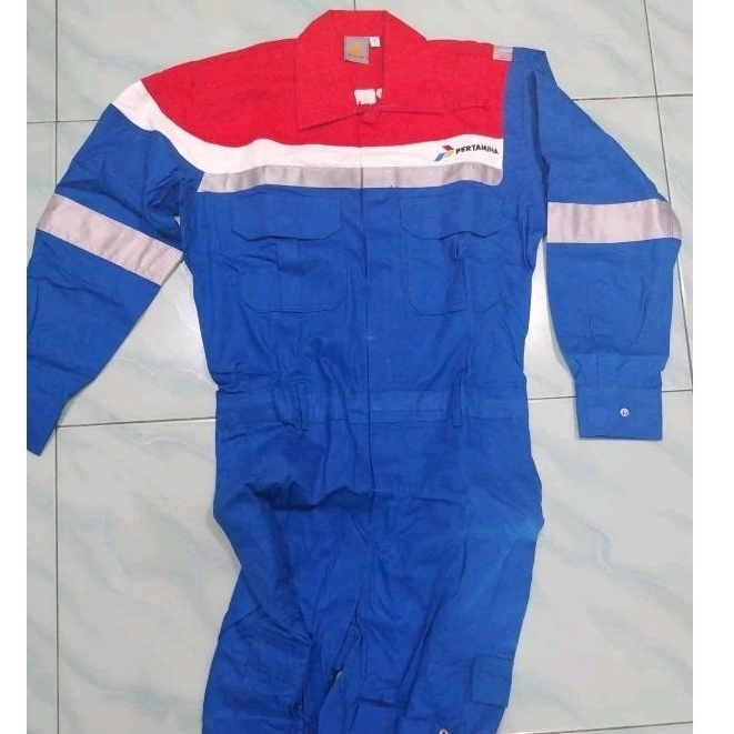 Jual Coveroll Wearpack Pertamina Defender Ultra / Br Shield Original ...