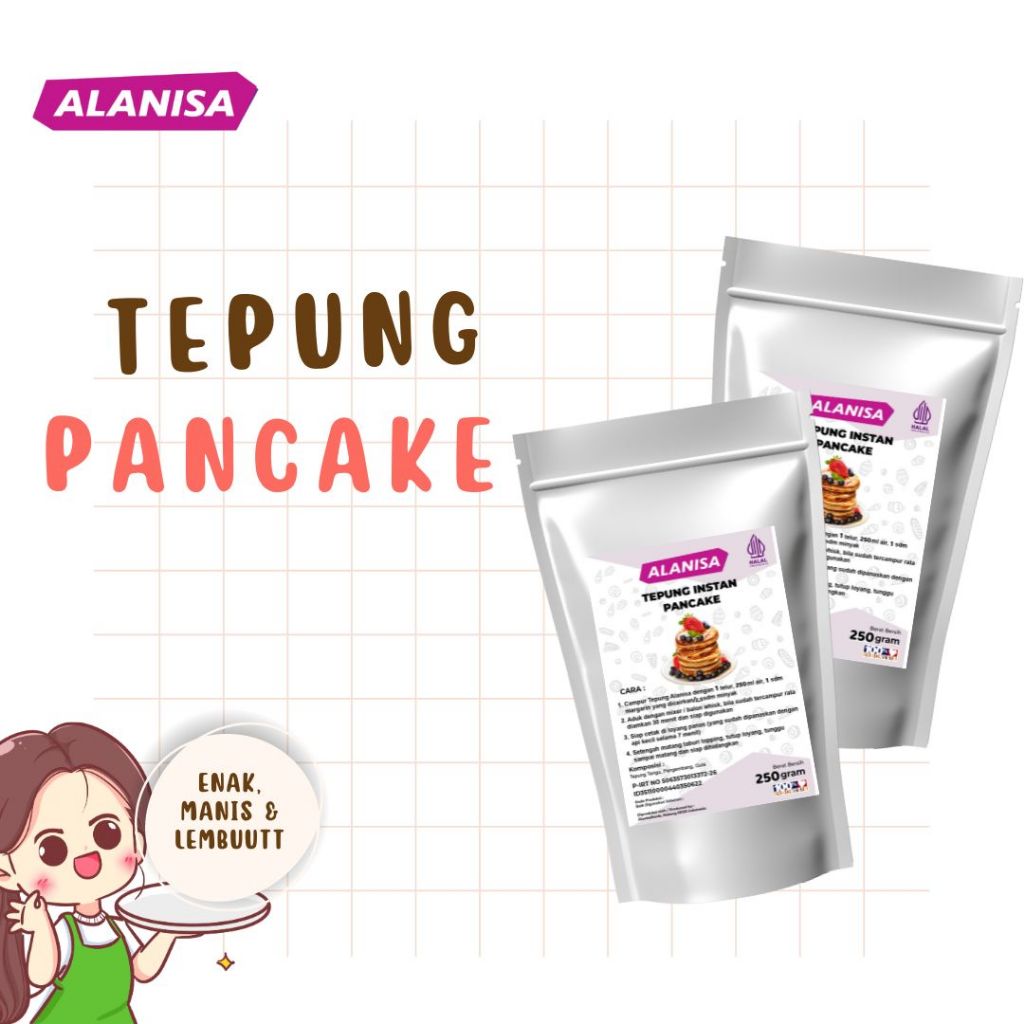 Jual TEPUNG PANCAKE 250GR (DONAT PANCAKE VIRAL) | Shopee Indonesia