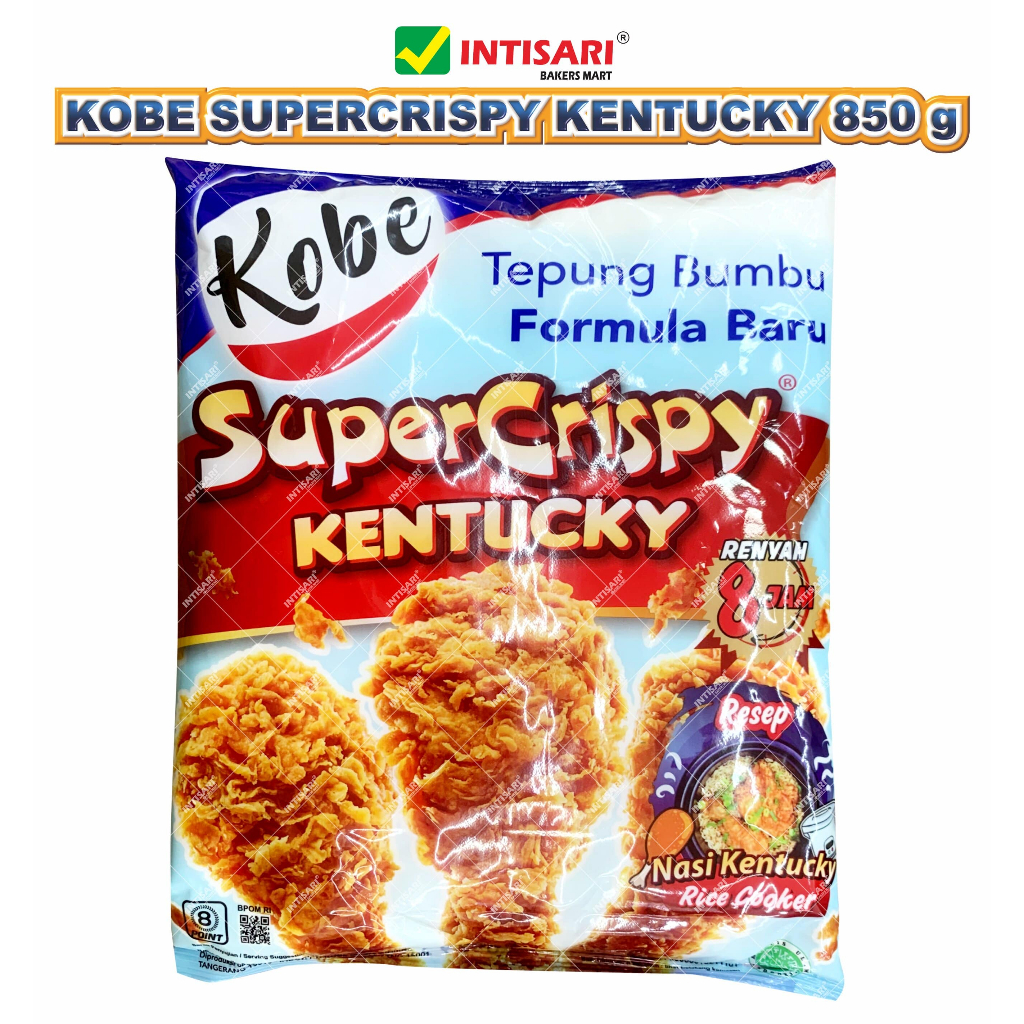 Jual KOBE SUPERCRISPY KENTUCKY 850 G | Shopee Indonesia