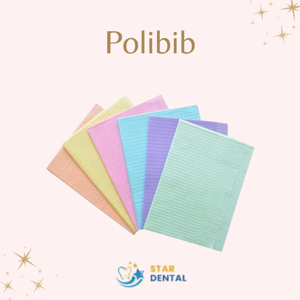 Jual Polibib dental bib 125 lembar celemek poli bib polibeb polybib ...