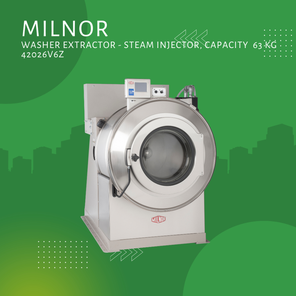 Jual Milnor Washer Extractor - Steam Injector, Capacity 63 Kg ...