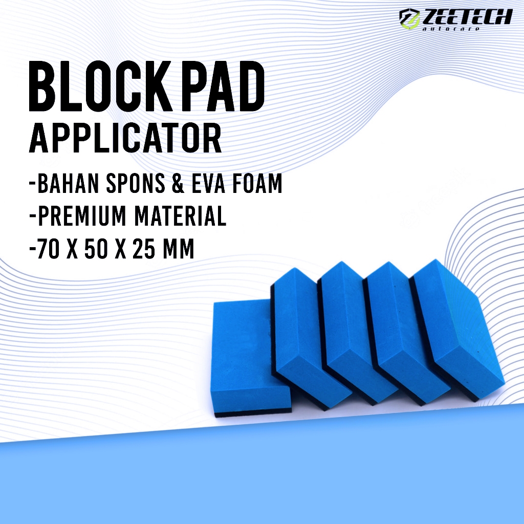 Jual APPLICATOR PAD NANO CERAMIC COATING BLOCK PAD | Shopee Indonesia
