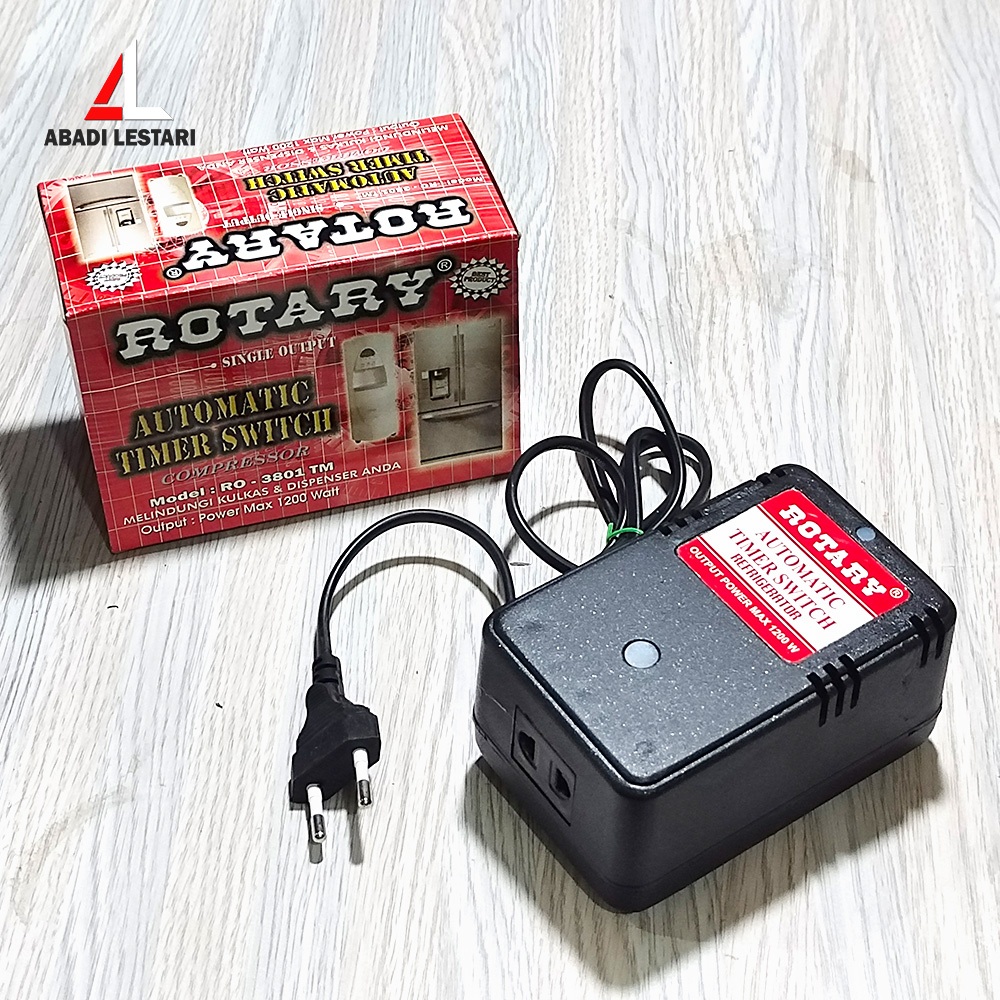 Jual ROTARY KULKAS 1200 W / AUTOMATIC TIMER SWITCH ROTARY / TIMER ...