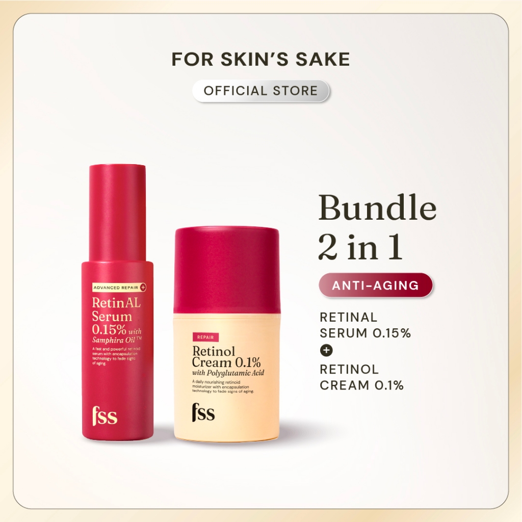 Jual For Skin's Sake FSS Retinol Cream 0.1% Memudarkan Garis Halus ...