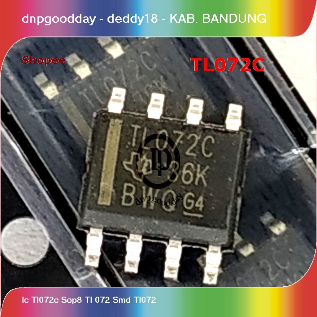 Jual ic tl072c sop8 tl 072 smd tl072 | Shopee Indonesia