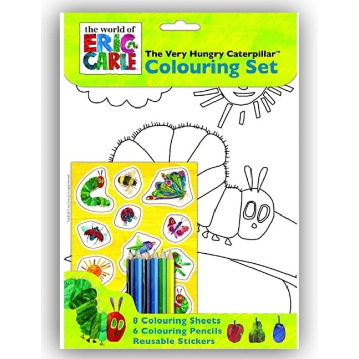 Jual The Very Hungry Caterpillar Colouring Set | Shopee Indonesia