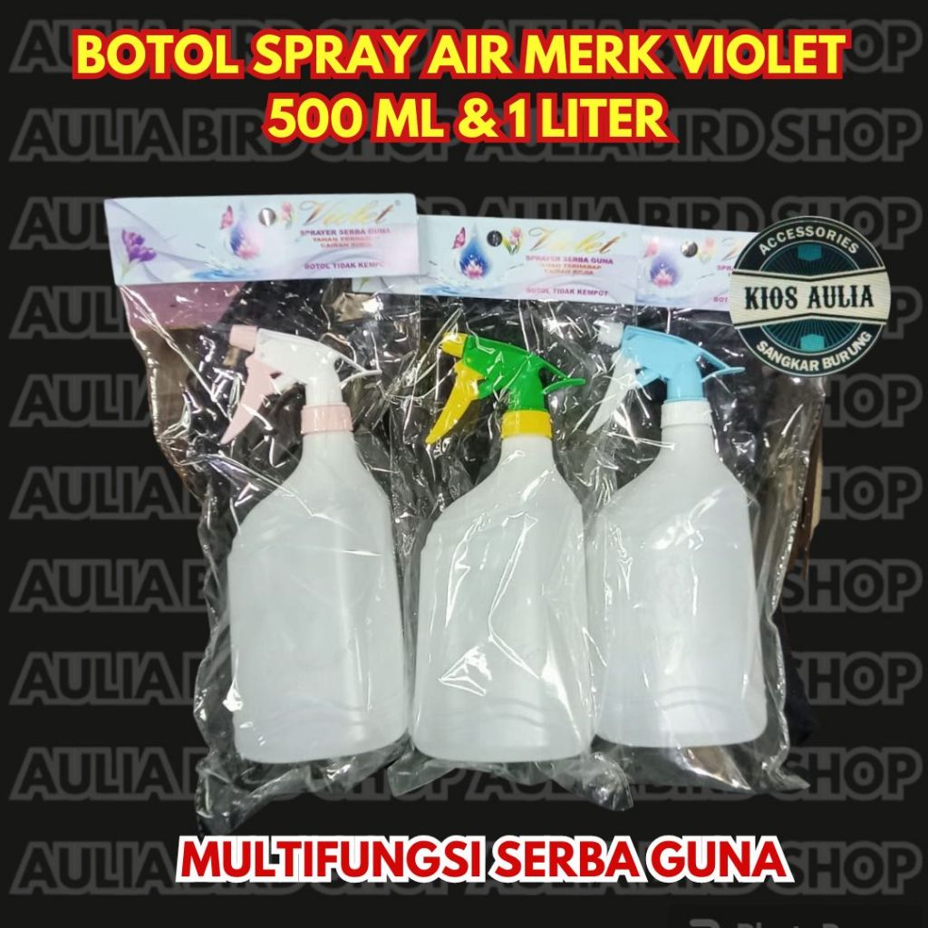Jual SEMPROTAN SPRAYER 500 ML & 1 LITER VIOLET SEMPROTAN AIR JETSPRAY ...
