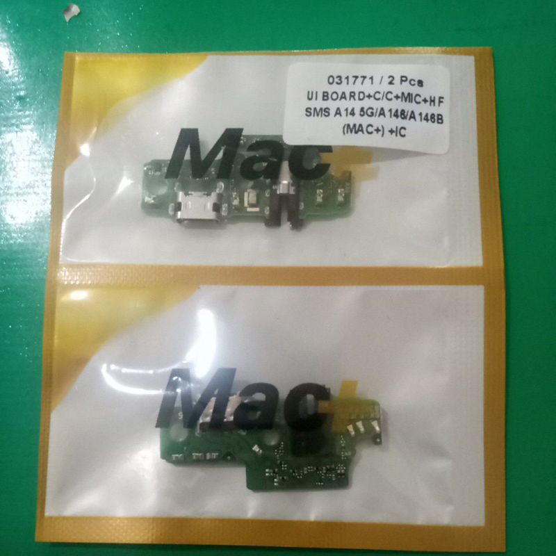 Jual UI BOARD+C/C+MIC+HF SMS A14 5G/A 146/A 146B (MAC+)+IC | Shopee ...