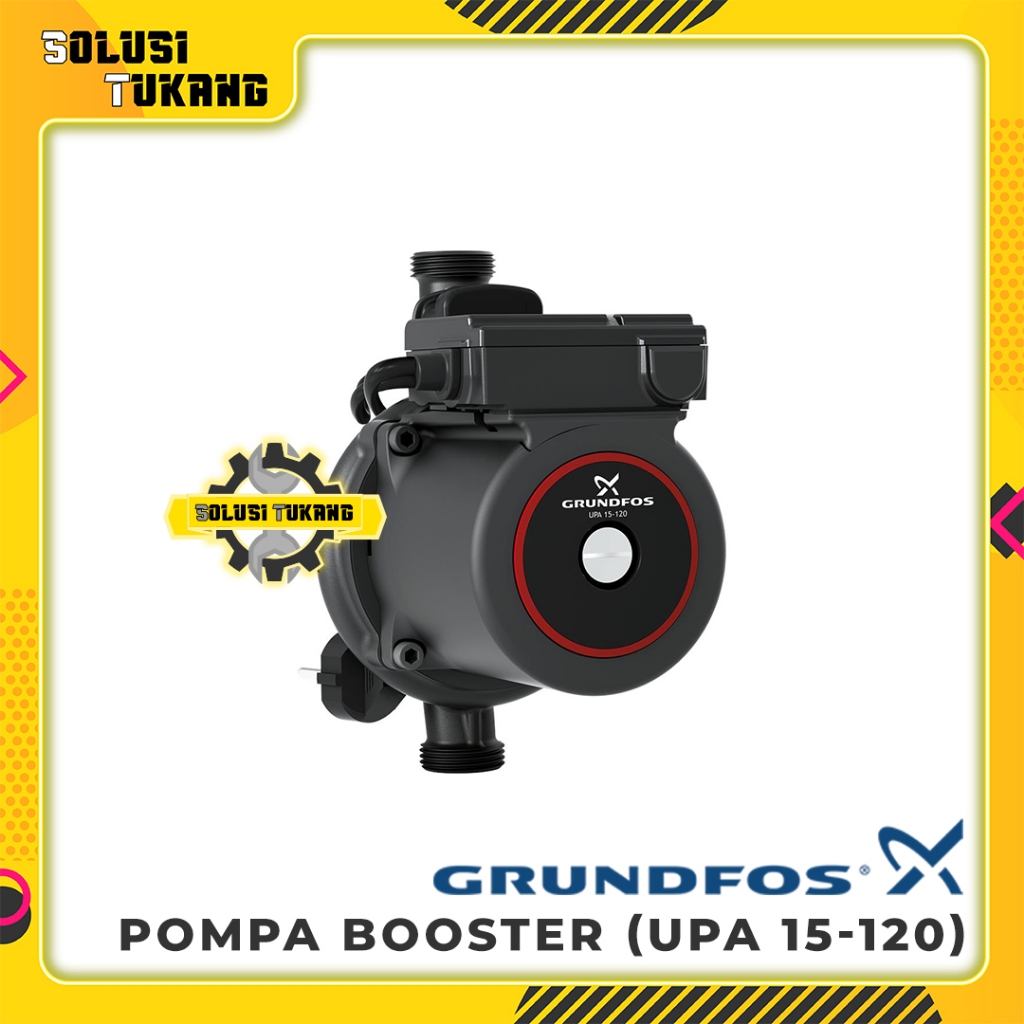 Jual Pompa Dorong Mini Air GRUNDFOS UPA 15-120 Booster Pump Otomatis ...