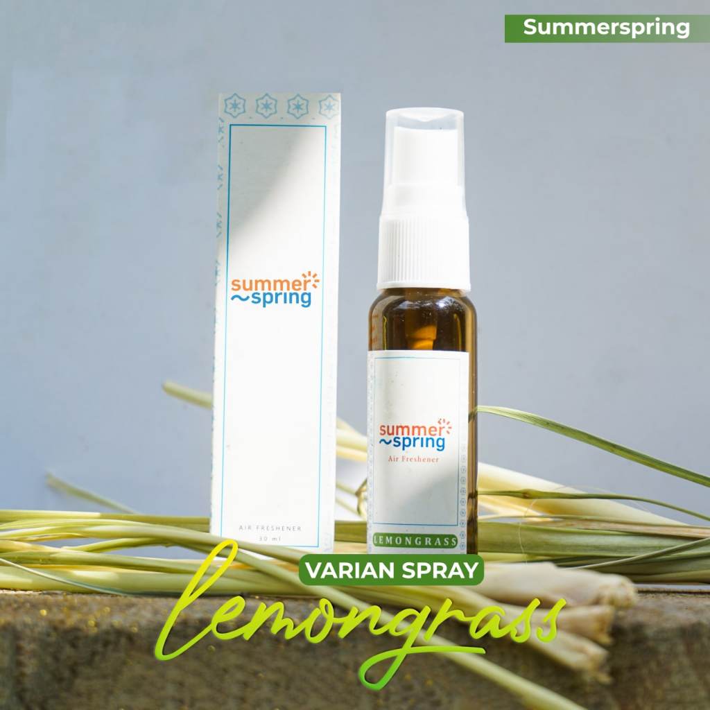 Jual Pengharum Mobil Dan Ruangan Spray 30ml Summer Spring LEMONGRASS ...