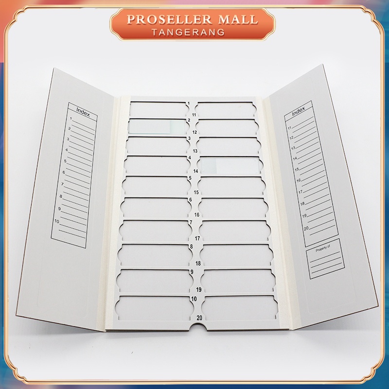 Jual Slide Mailer Tahan Lama Plastik / Cardboard For 20 Slide Folder ...