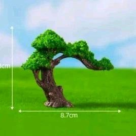Jual Miniatur Pohon Untuk Taman Mini Dekorasi Bonsai Patung Pohon ...