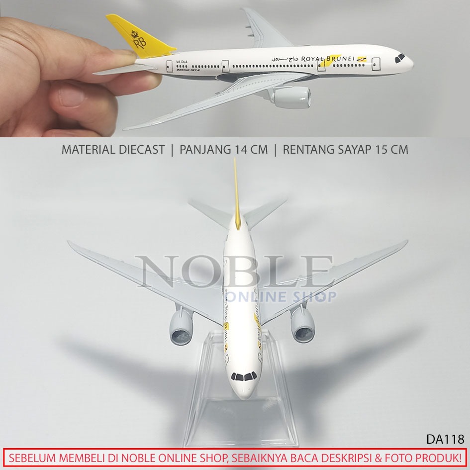 Jual Pesawat Terbang ROYAL BRUNEI V8-DLA Boeing 787-8 Airplane Diecast ...