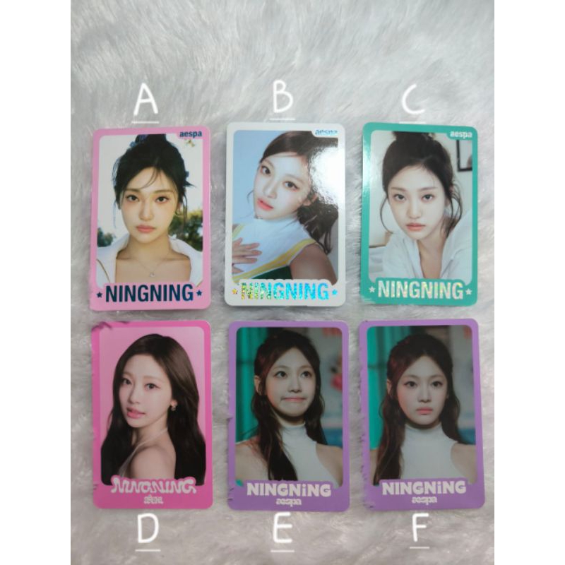 Jual ning-ning official photocard⋆ ˚｡⋆୨୧˚ | Shopee Indonesia
