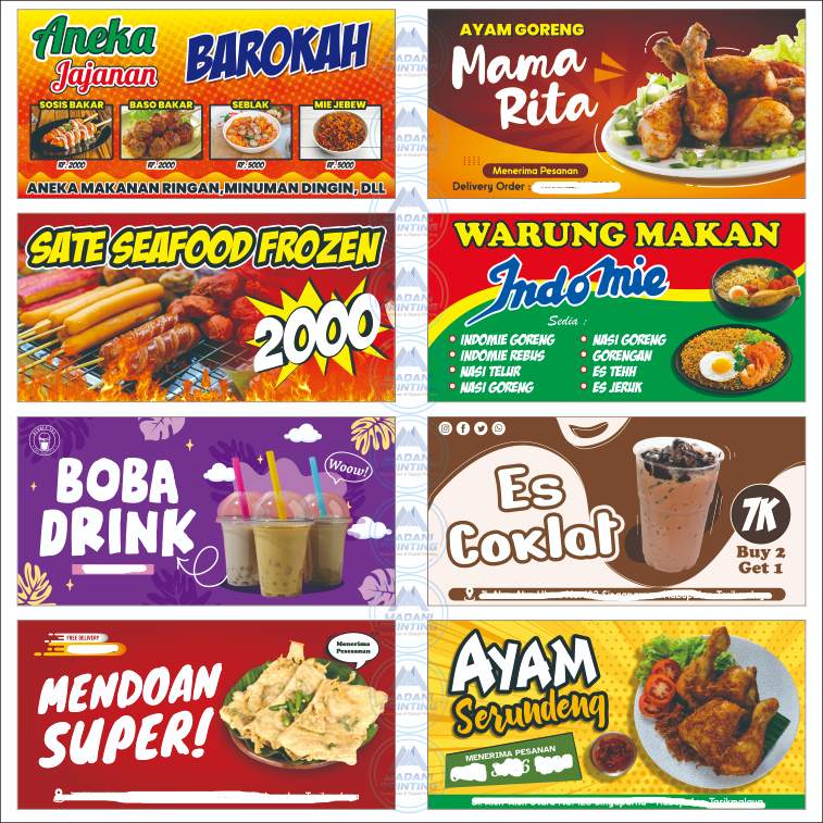 Jual [FREE DESAIN] Cetak Spanduk | Banner | Baliho | Backdrop Bahan Flexy 280gsm-Murah Cepat ...