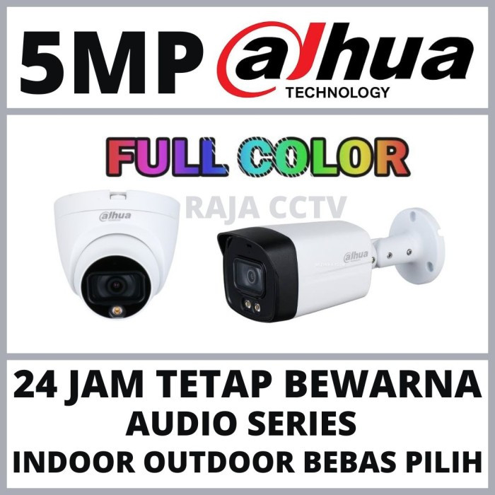Jual CAMERA CCTV DAHUA 5MP COLORVU COLORFUL KAMERA CCTV AUDIO | Shopee ...