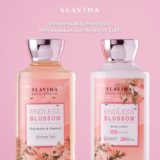 Jual SLAVINA Endless Blossom Shower Gel - Sabun Mandi Parfum Nagita ...