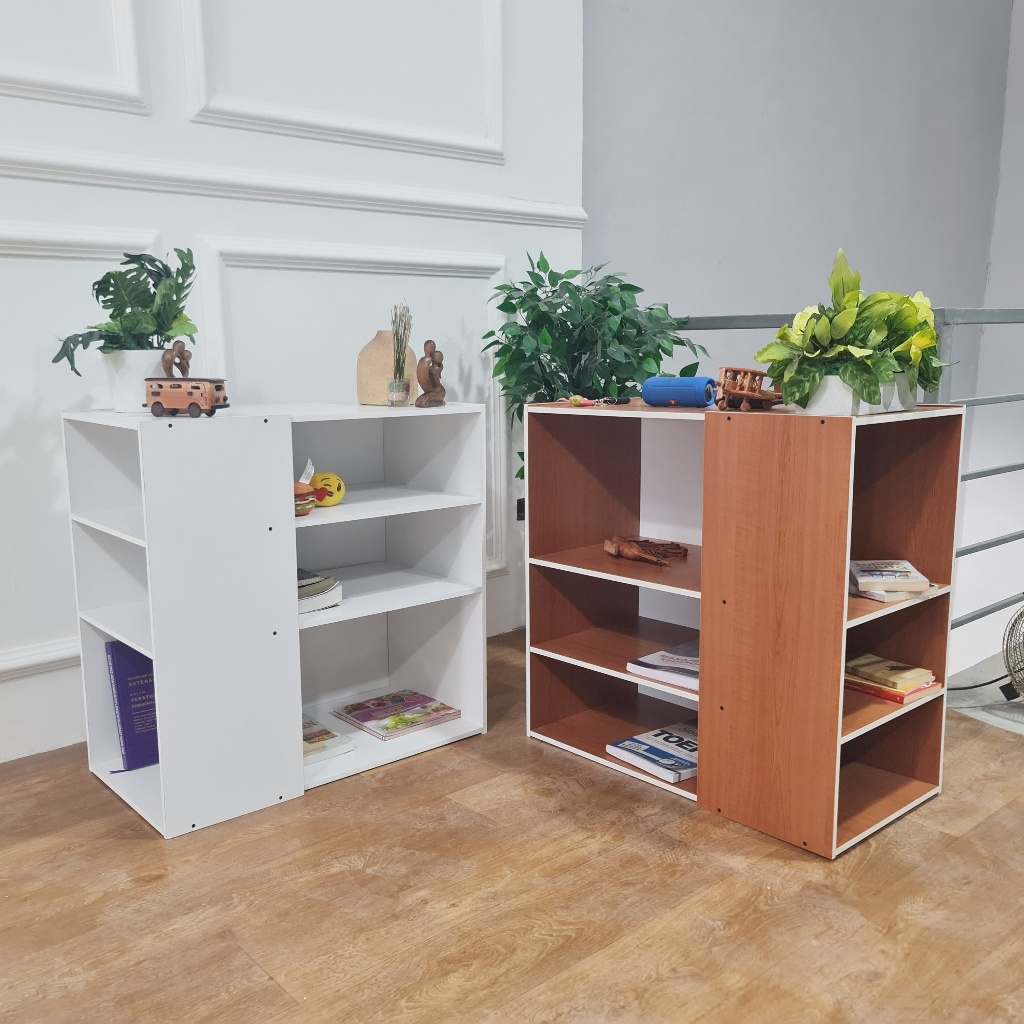 Jual RAK MEJA TV SUSUN RUANG TAMU MULTIFUNGSI RAK HADAP SUDUT LETTER L ...