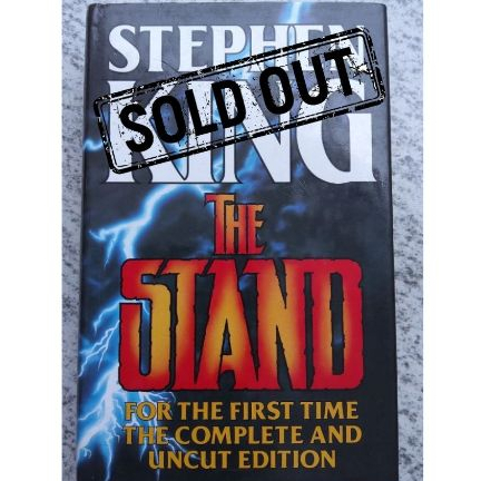 Jual HORROR, HB - The Stand by Stephen King, hardback, 1990, (English ...