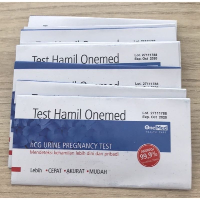 Jual Tes Hamil OneMed & Steril Medical PRIVASI AMAN / Tespek - Tes ...
