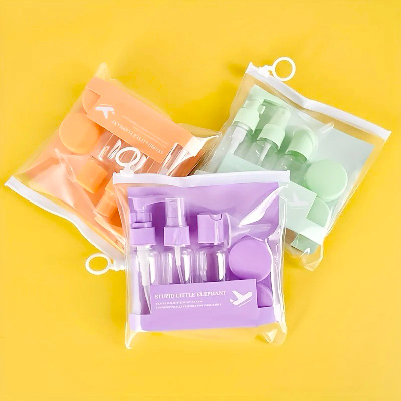 Jual Botol Refill Set Travel Pack Set Botol Mini Set 7in1 Organizer ...