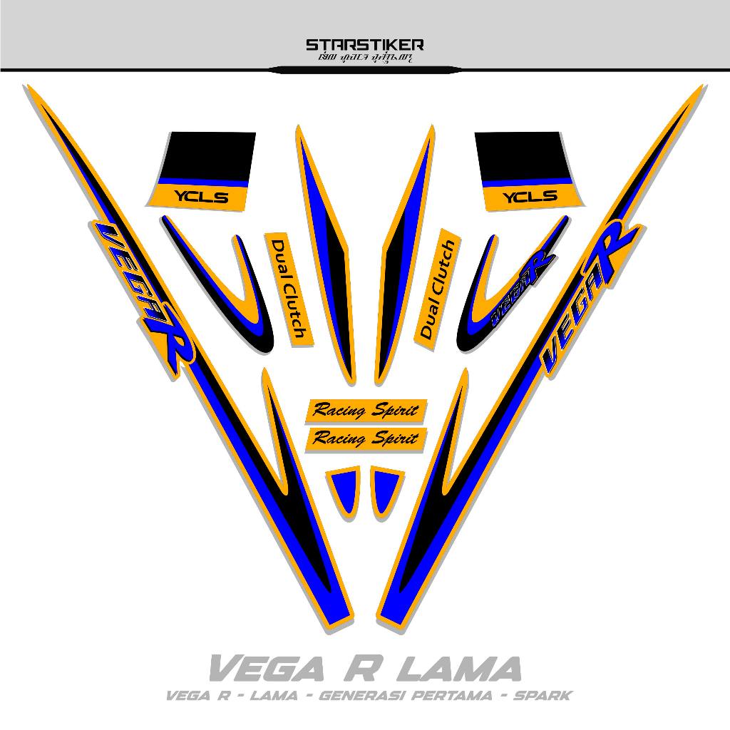 Jual Striping Yamaha Vega R Motif 5/2005-2013/Decal/Vintage/Stiker ...