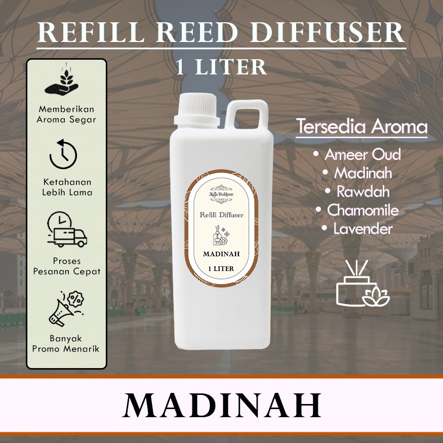 Jual Refill Reed Diffuser 1 Liter Isi Ulag Pengharum Ruangan Lidi ...