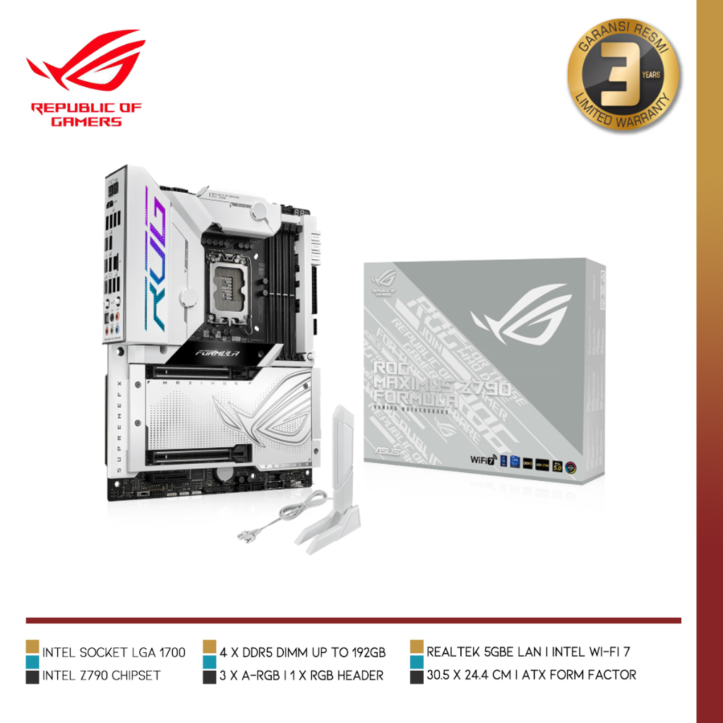 Jual ASUS ROG MAXIMUS Z790 FORMULA | Intel Z790 LGA 1700 DDR5 ATX ...