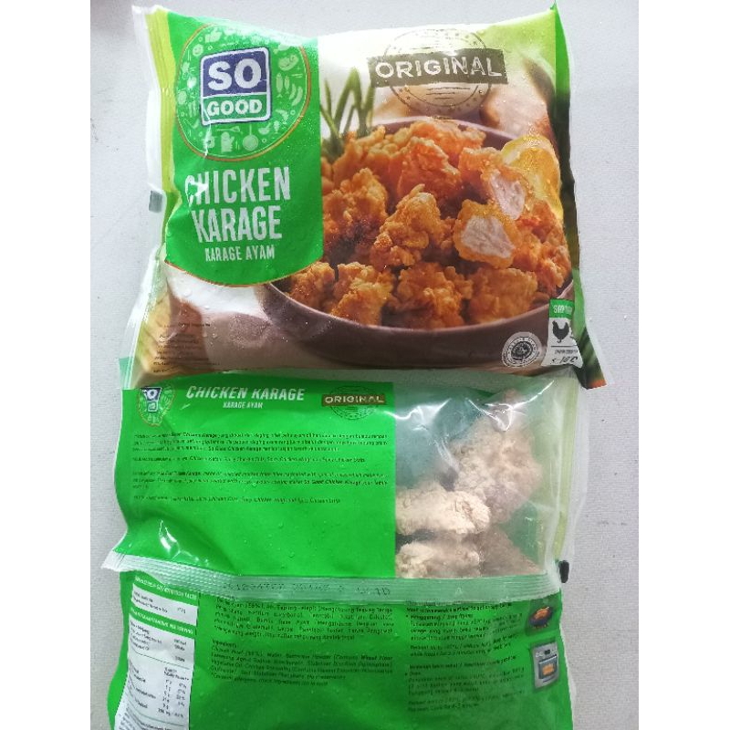 Jual Chicken Karage So Good Ayam Karage So Good 400g | Shopee Indonesia