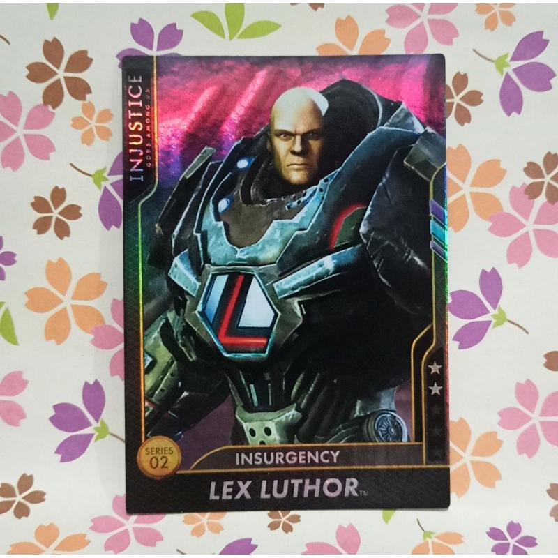 Jual injustice silver card LEX LUTHOR ( insurgency ) no.24 | Shopee ...
