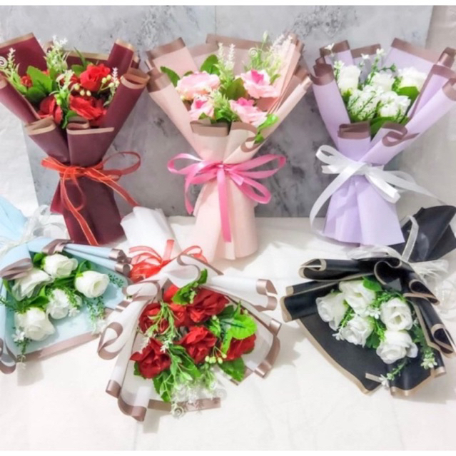 Jual Termurah!!! Buket bunga/Bunga pita /bucket wisuda/hadiah/kado ...