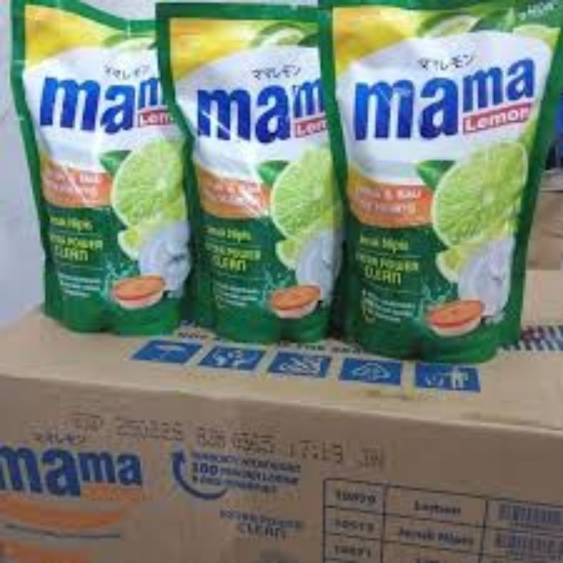Jual Sabun cuci piring Mama lemon satu dus. ada 3 varian | Shopee Indonesia