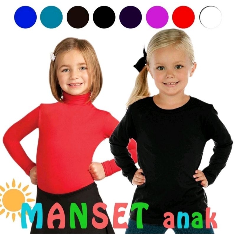 Jual Manset Anak usia 4 5 6 7 tahun / manset baju anak | Shopee Indonesia