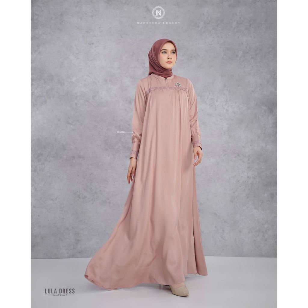 Jual LULA DRES NEW BY NADHEERA LUXURY | Shopee Indonesia