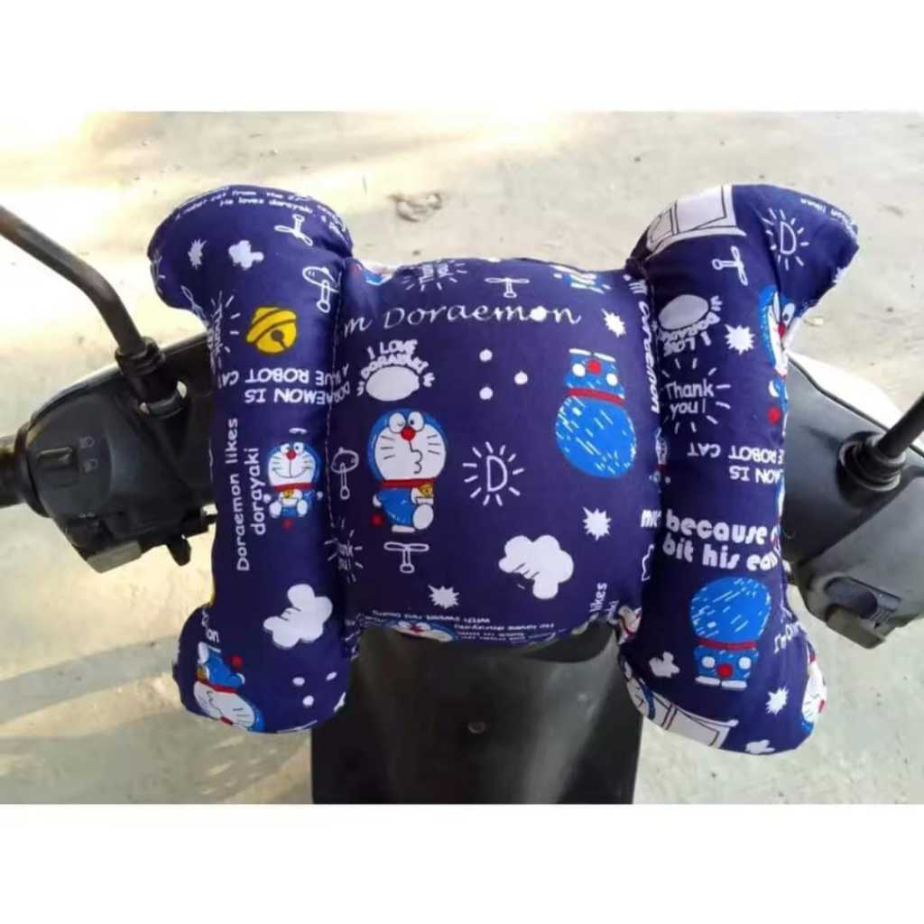 Jual Bantal Stang Motor Karakter Pelindung Kepala Anak di Stang Motor ...