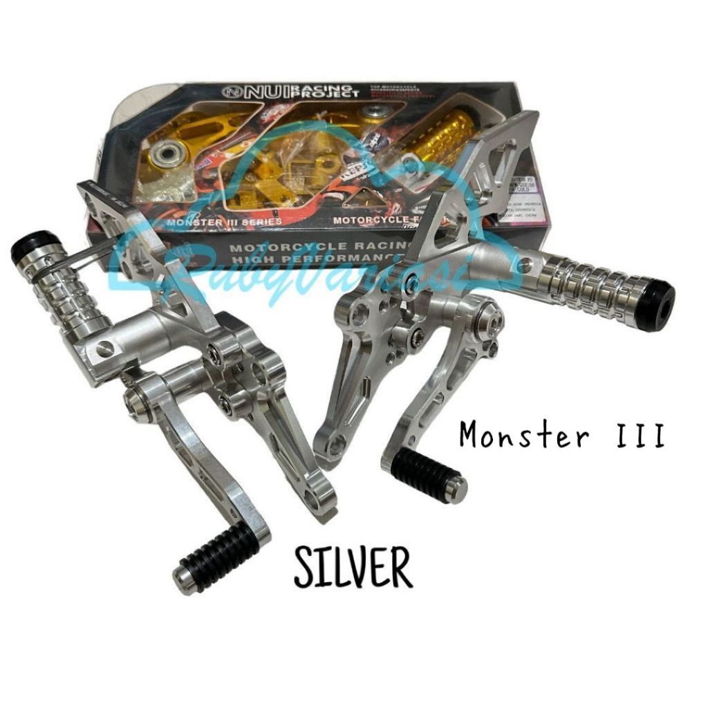 Jual Footstep Underbone NUI Monster III Series Ninja 250 SL Z250SL RR ...