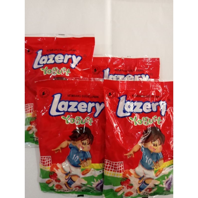 Jual PERMEN LAZERY YOGURT 100GR ISI 40 BUTIR | Shopee Indonesia