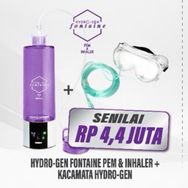 Jual Hydrogen Fontaine Single + Kacamata Hidrogen Gen 2 | Shopee Indonesia