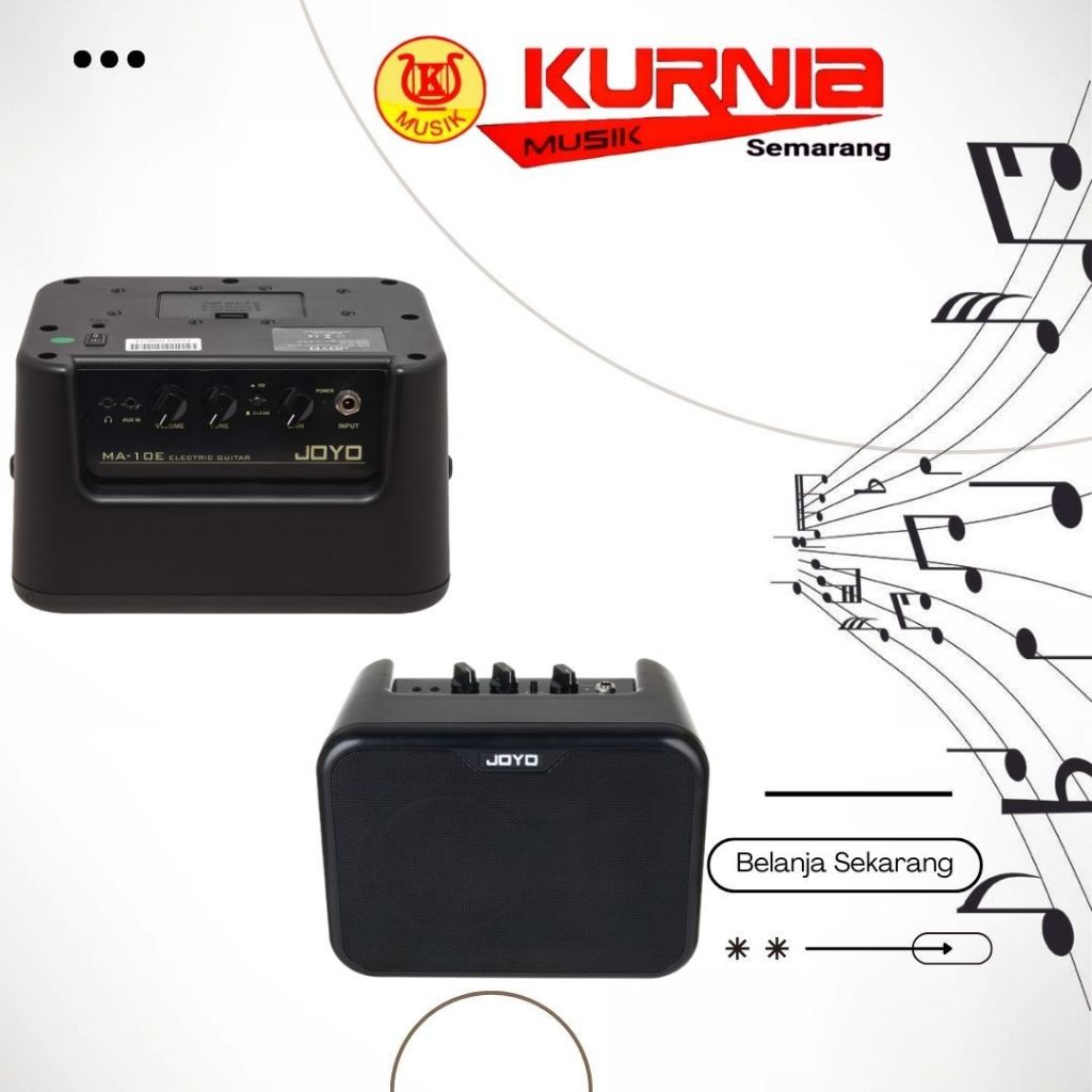 Jual Joyo MA 10 E / MA10E / MA-10E Mini Amplifier Gitar Original ...