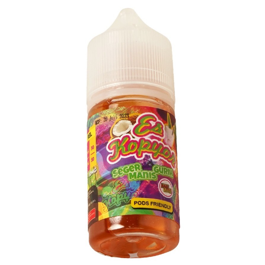 Jual Liquid Vape Es Kopyor Seger Manis Pods Friendly 10MG 30ML By Kaki ...